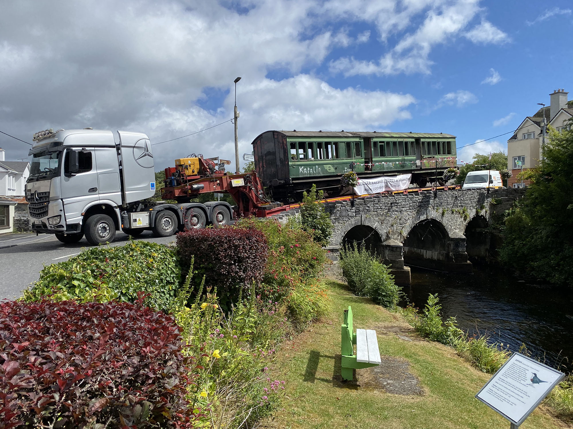 Third class corridor coach number 813 of the Great Southern and Western ...