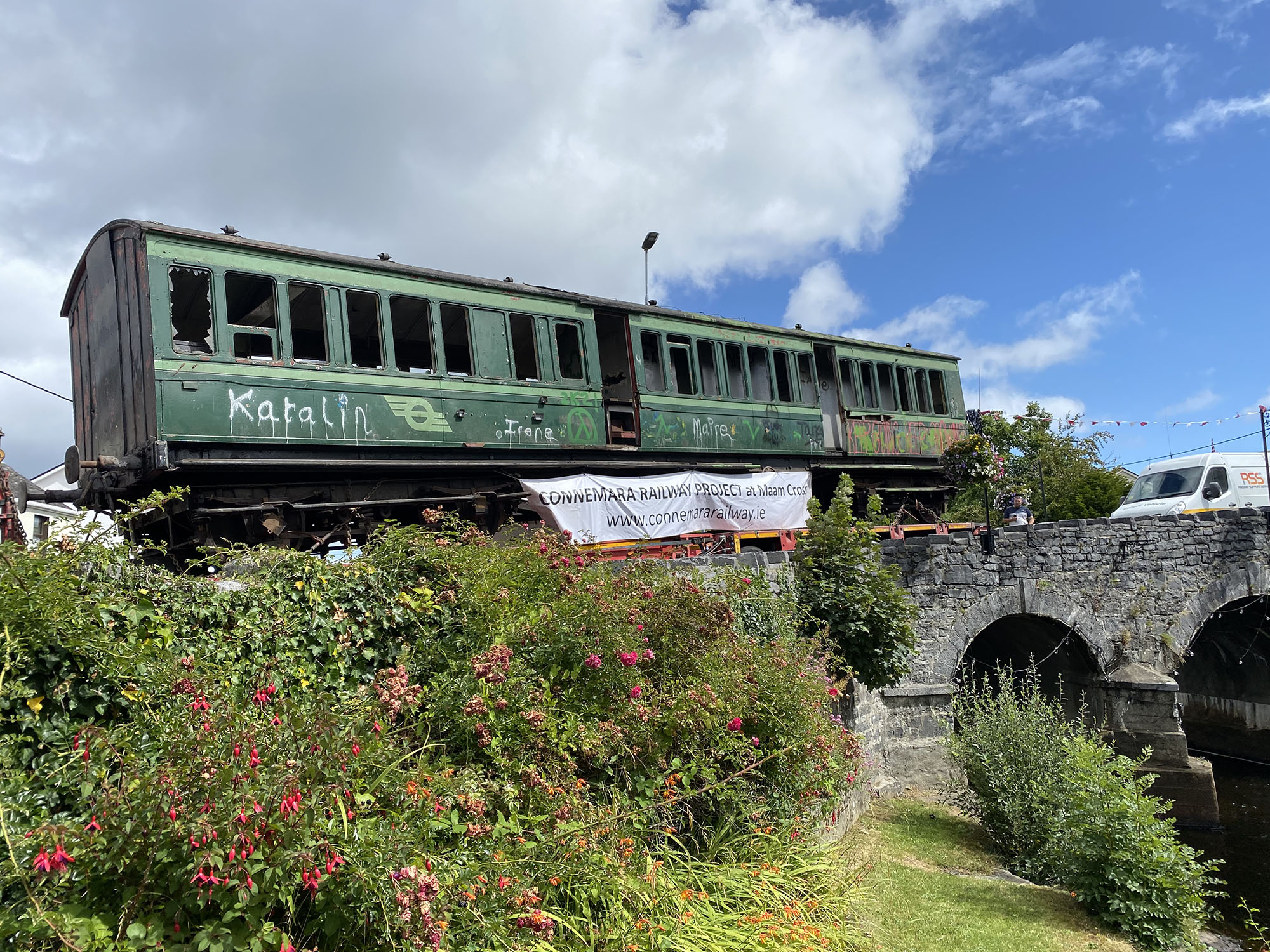 Third class corridor coach number 813 of the Great Southern and Western ...